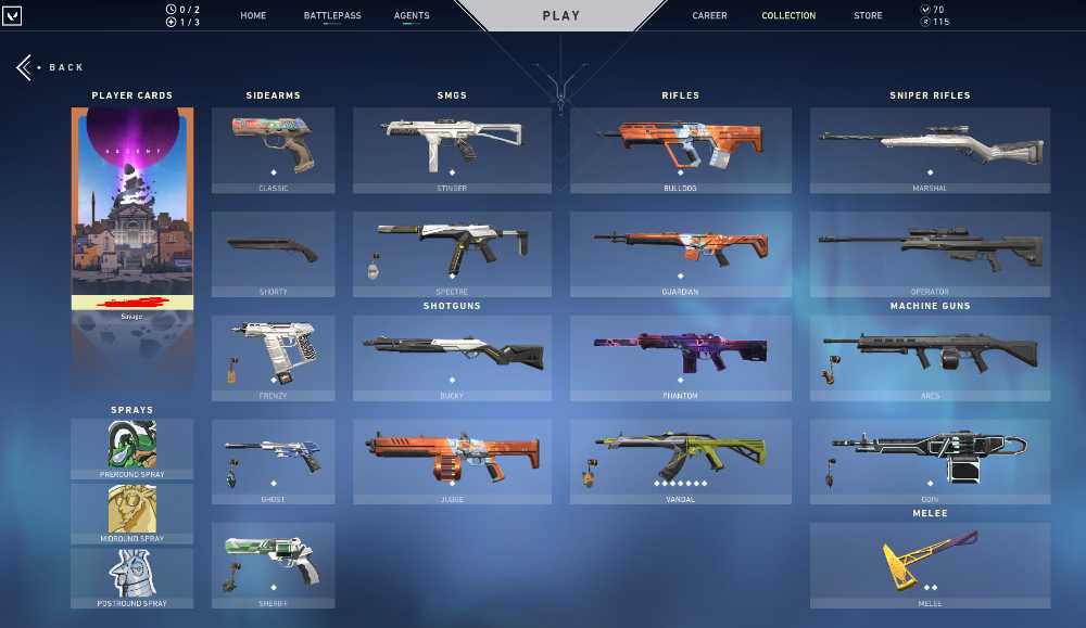 EU Silver 2 / 25 SKINS / Prime Vandal and Prime AXE /Nebula & Prism ...