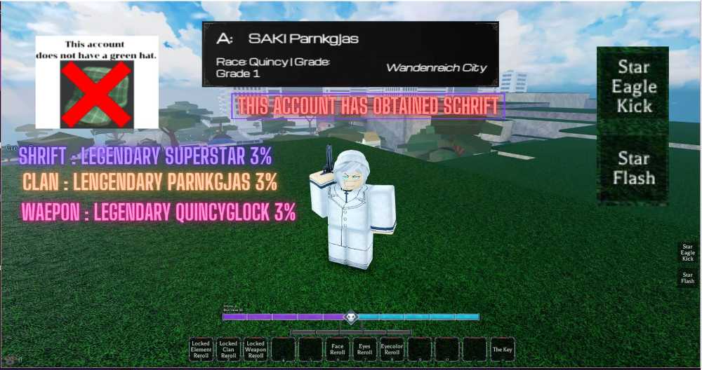 Quincy Grade 1 | Shrift Legendary Superstar | Clan Legendary Parnkgjas ...