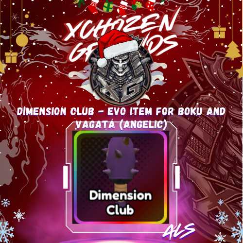 Anime Last Stand / ALS - Dimension Club - Evo items for new Boku and ...