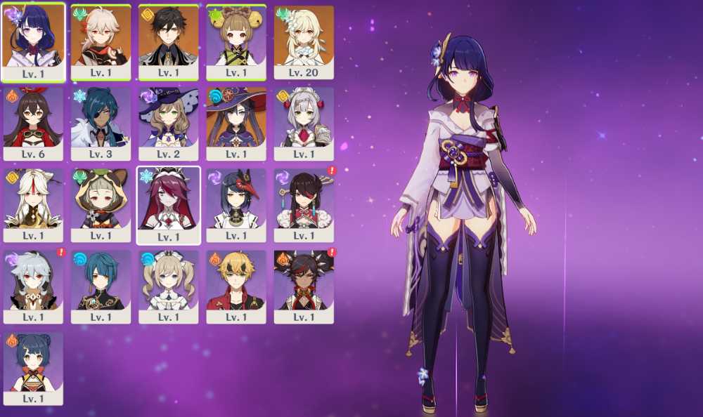 ASIA | AR 10 Raiden Shogun + Kazuha + Zhongli + Mona with Xingqiu ...