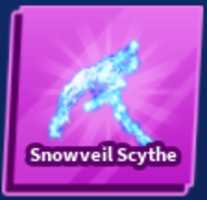 snowveil scythe - blade ball