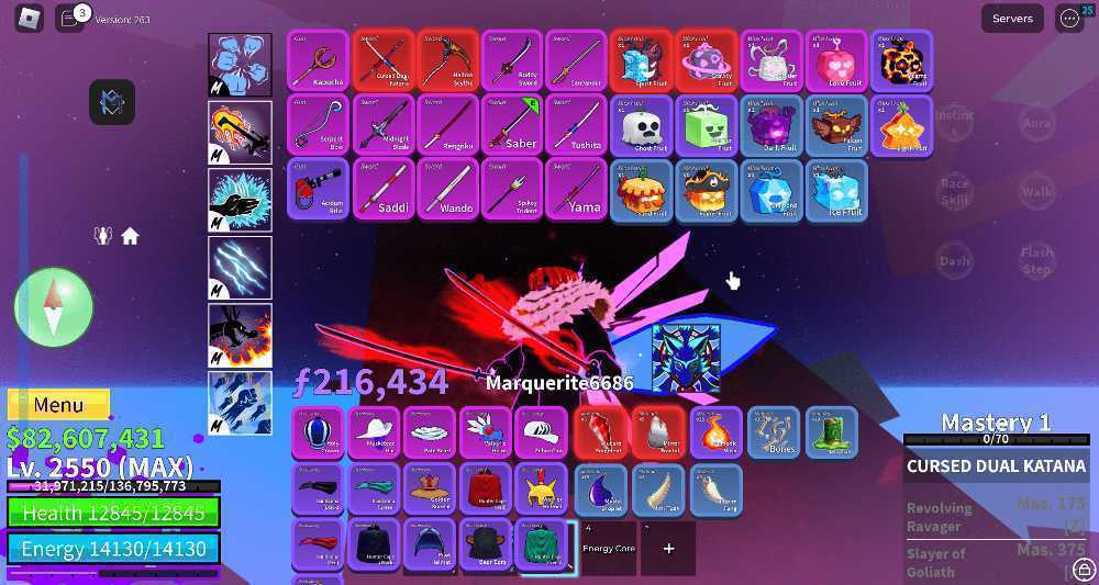 Bloxfruit | Lv 2550 | Cyborg V4 | Kitsune | GodHuman | Cursed Dual ...