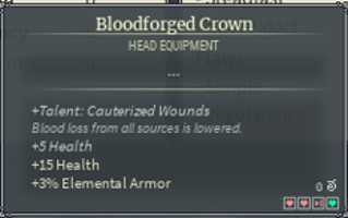 Bloodforged Crown 20HP 2 Star | Deepwoken