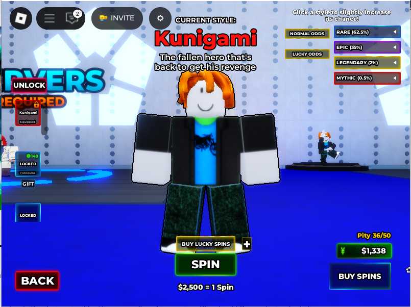 2 Mythic: Kunigami + Awakened Genius - LVL 13 +1K $ - Automatic ...