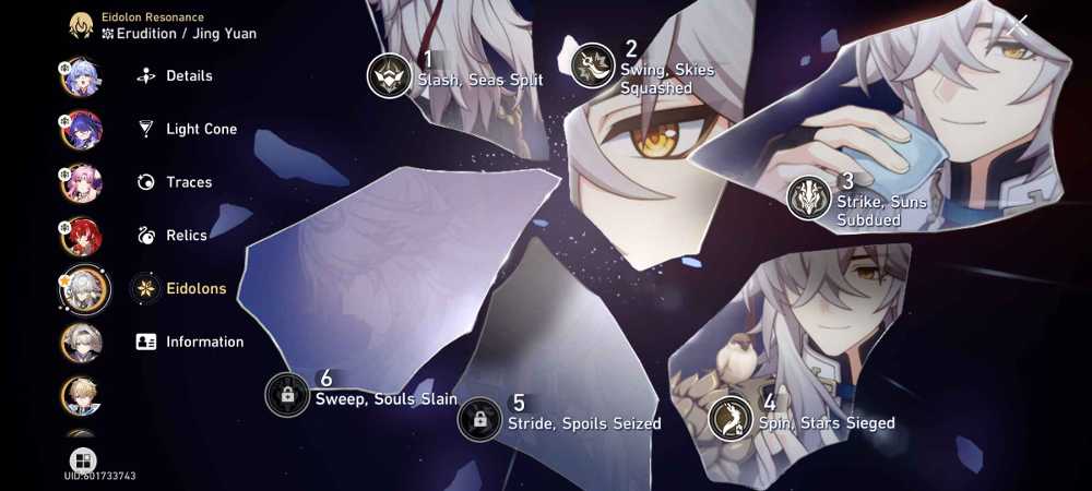 HONKAI STAR RAIL E4 JINGYUAN + FIREFLY + ACHERON END GAME