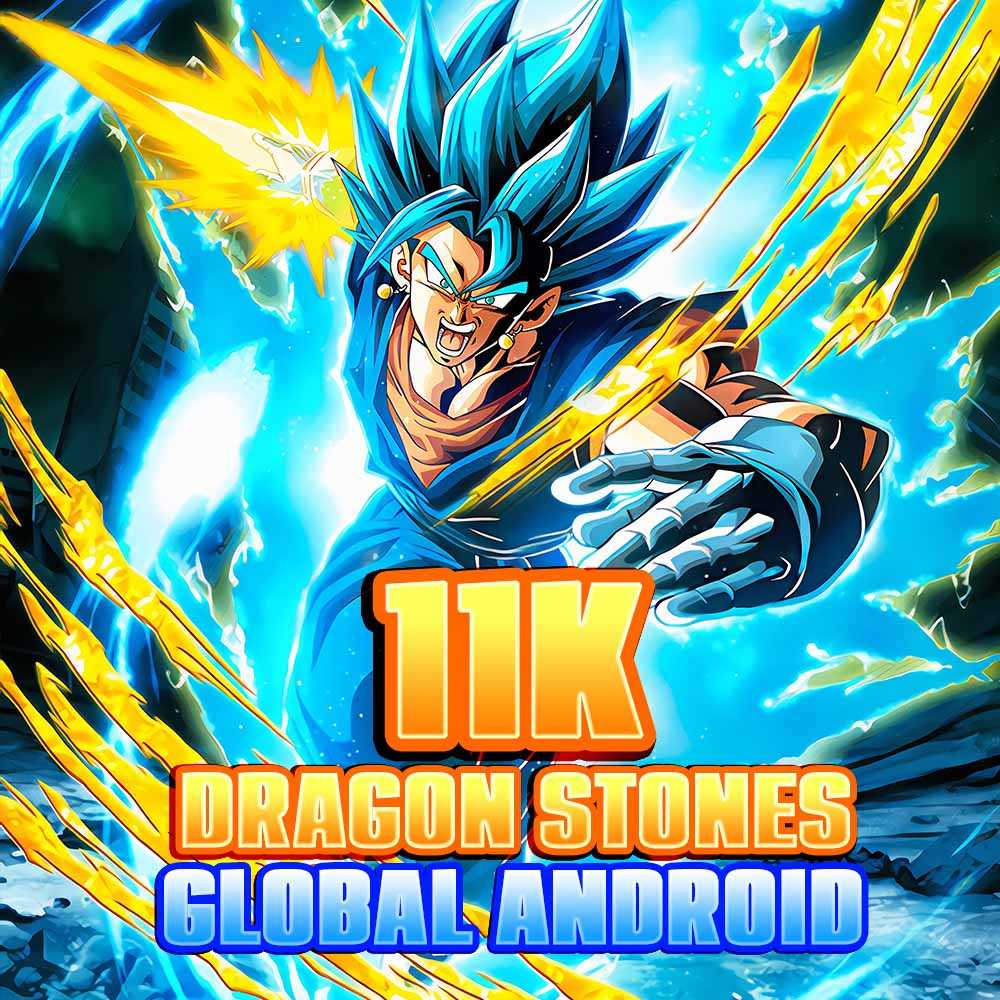 Dokkan Battle Account 11K stones Android Global