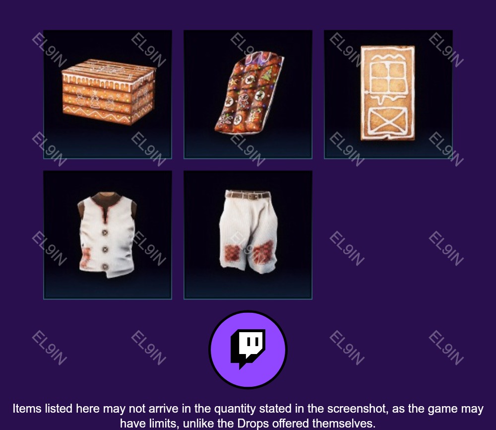 ️ Twitch Drops Rustmas 2024 ‍️ Rust [Total 5 Items]