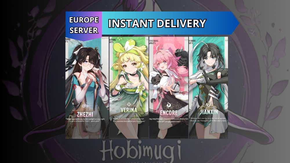 [ EUROPE ] | UL 4 | Zhezhi + Verina + Encore + Jianxin | Instant Delivery | Female MC | Login ...