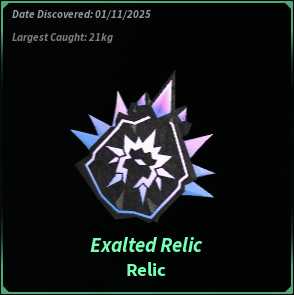 [Fisch] 20x Exalted Relic