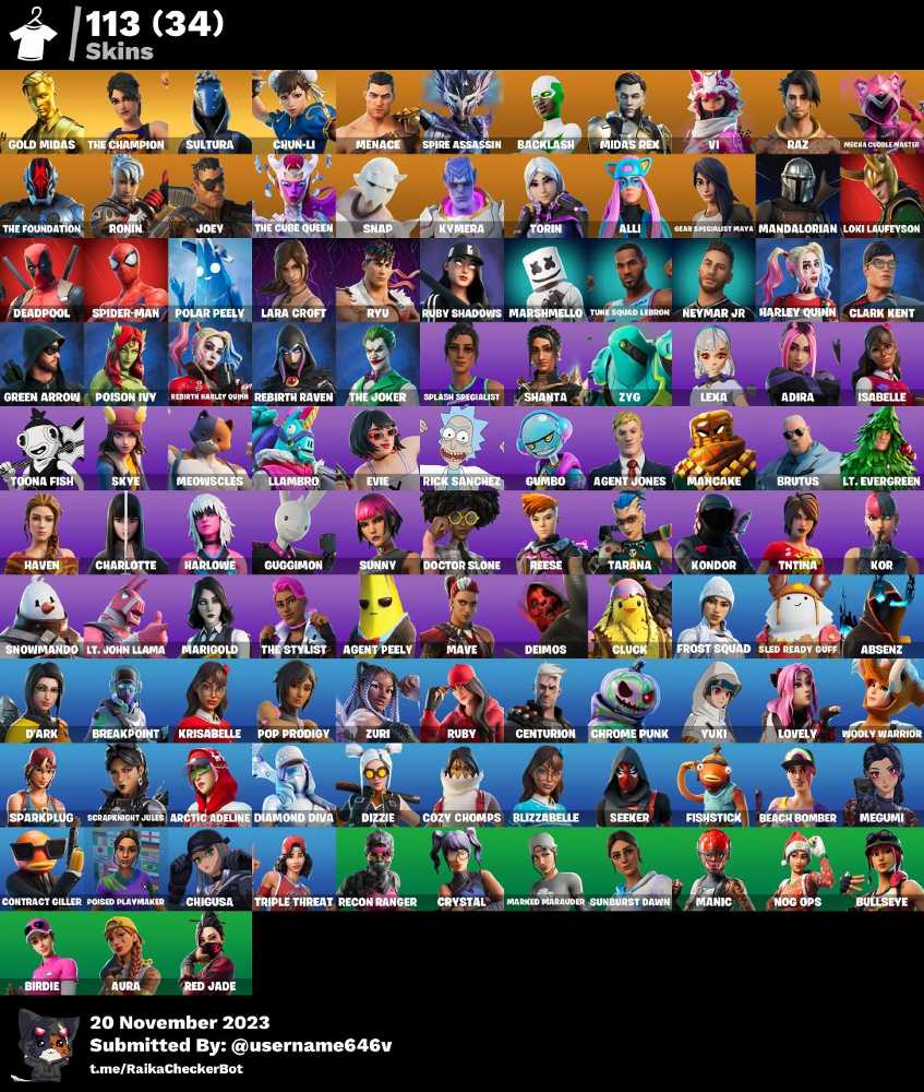 PSN/Xbox/PC/Nintendo 138 Emotes Stuck Jabba Switchway The Champion Chun ...