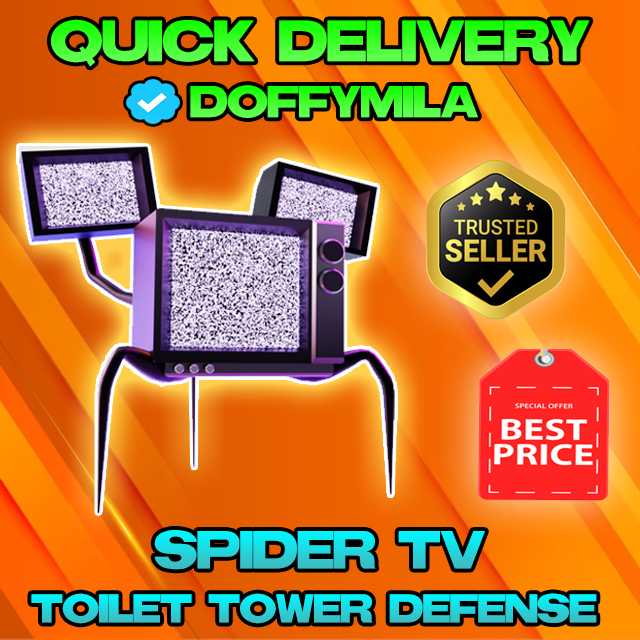 Spider TV (TTD - Toilet Tower Defense - Roblox)