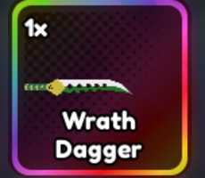 wrath dagger | Anime Last Stand | item
