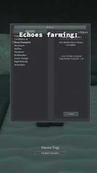 Max echoes (Deepwoken)