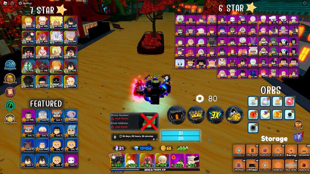 ROBLOX [ASTD] - All Star Tower Defense LV.210!! - BloxFruits Lv.2450 ...