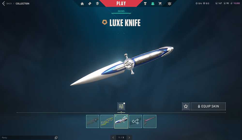 NA | Luxe Knife, Reaver Vandal, Prime Vandal, Prime//2.0 Phantom ...