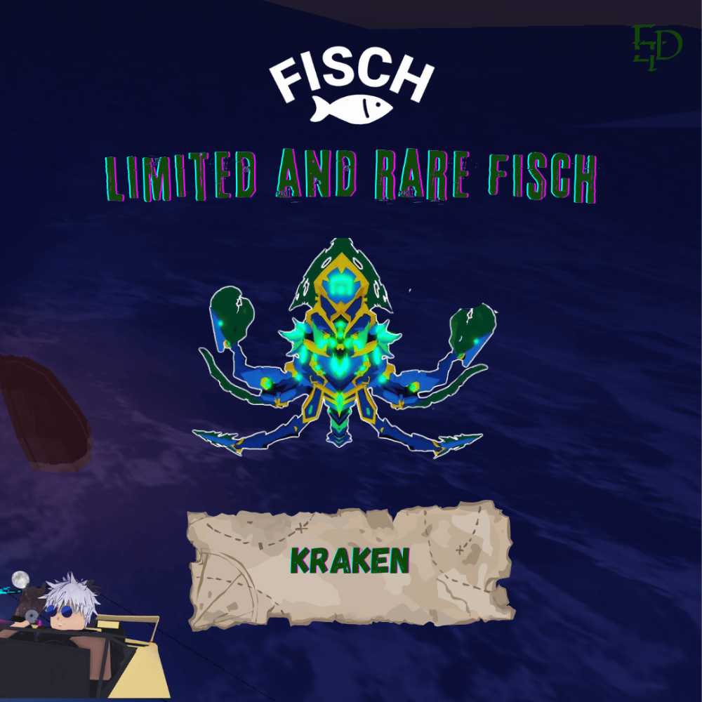 Roblox Fisch | New Atlantis Fish - Kraken | Rare Fish - Fast Delivery