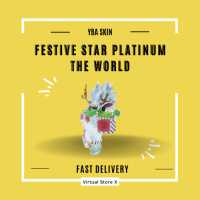 Festive Star Platinum The World - FSPTW - Your Bizarre Adventure - YBA