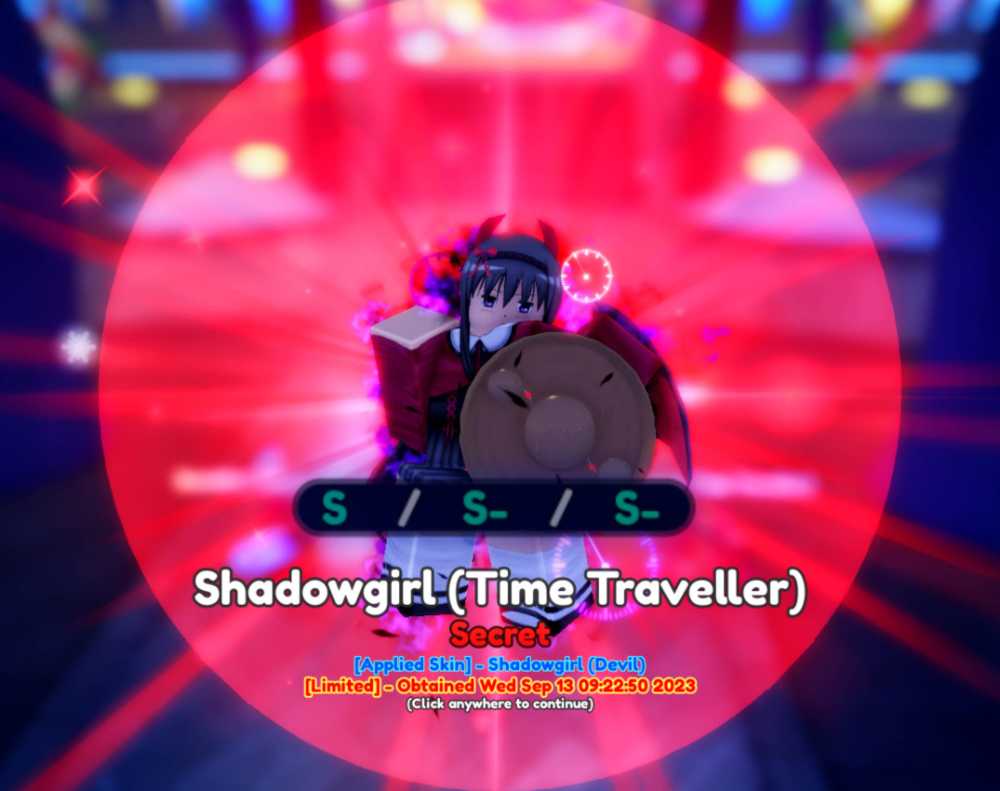 Shadowgirl Time Traveller Homura | Anime Adventures AA [Please read the ...