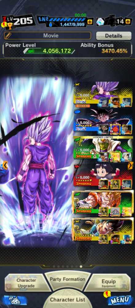 Ultra Turles 8s+gohan beast red+24 LL (new zamasu+TrunkGohan+beast ...