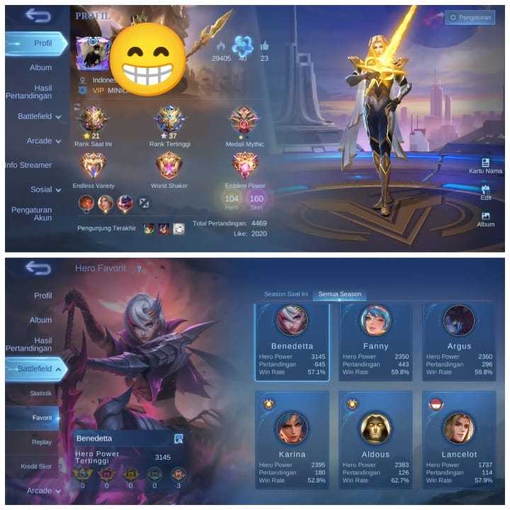 160 Skins. Lance Dawning. Collector Benedetta