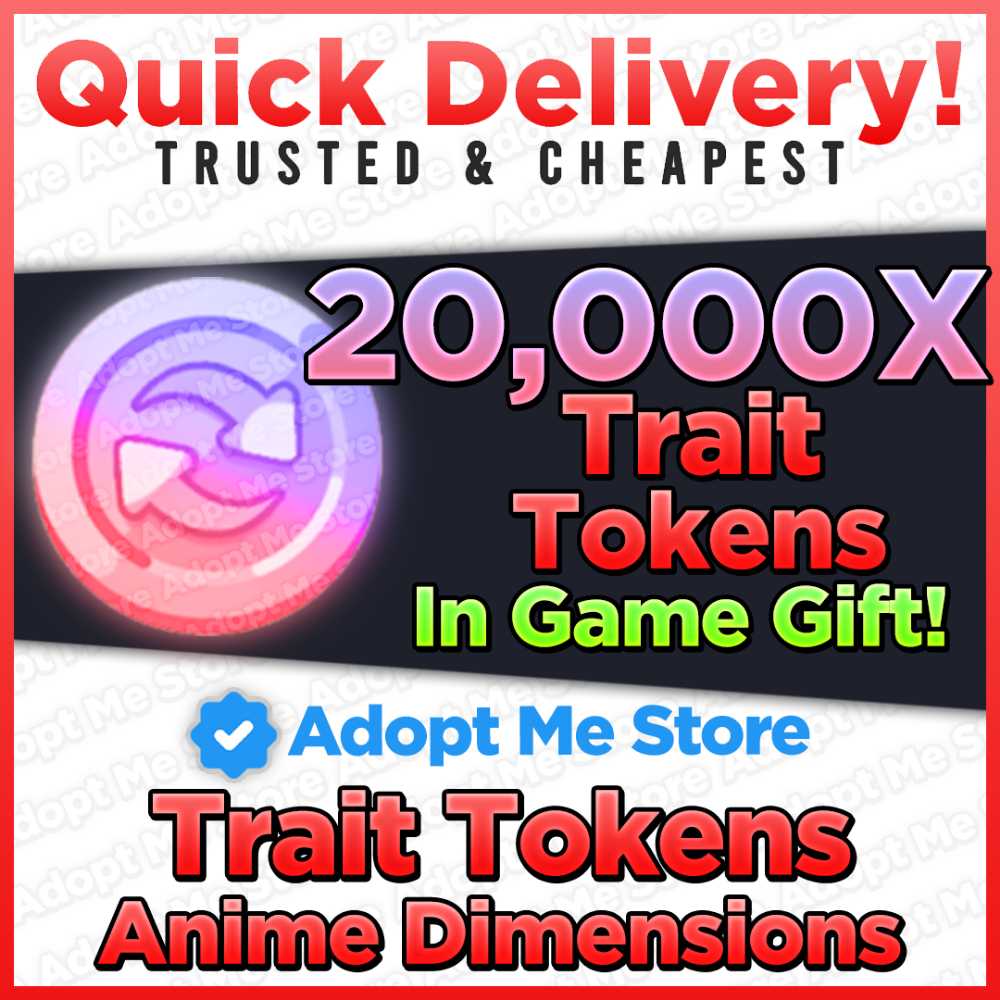 20,000X Trait Tokens - Anime Dimensions Simulator | ⭐️ 100% SAFE ...