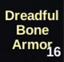 Dreadful Bone Armor / Type Soul / Roblox