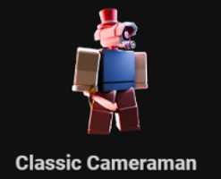 CLASSIC CAMERAMAN - [TOILET TOWER DEFENSE - TTD - ROBLOX]