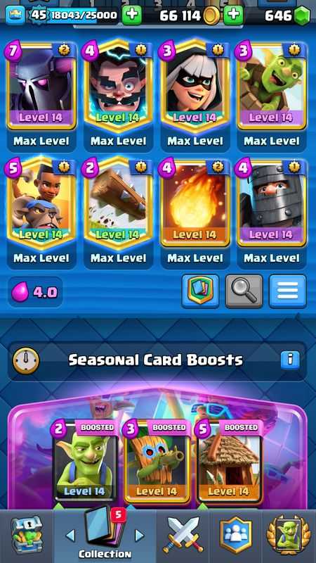 ZEUS STORE ll ( PEKKA MAX DECK ) ll KING LVL 14 ll 35 CARDS LVL 14 AND ...