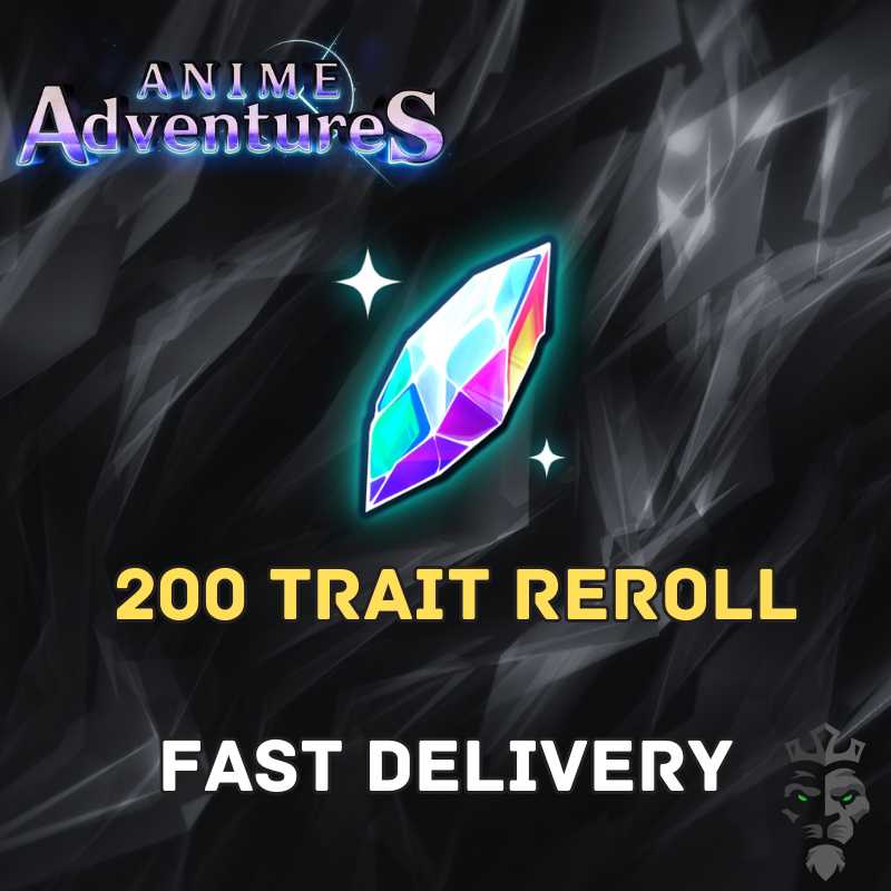 200 Trait Reroll [GIFT] - Anime Adventures - Instant Delivery