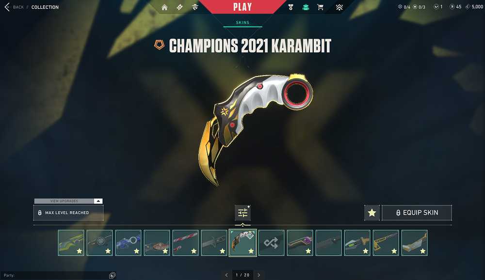 NA | 161 skins | Champions 2021 Karambit, Xenohunter Knife, Reaver ...