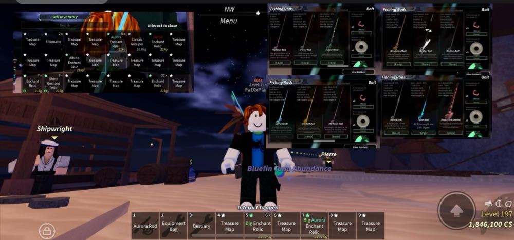 Rod Of The Depths | Trident Rod | Kings Rod | Sunken Rod | Aurora Rod ...