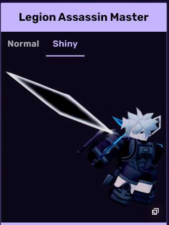 SHINY ALMIGHTY LEGION ASSASSIN MASTER EVO - [ANIME DEFENDER - ROBLOX]