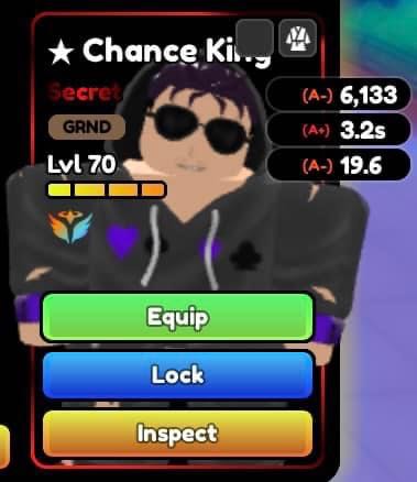 CHANCE KING EVO / HAKARI EVO - [ANIME DEFENDER - ROBLOX]