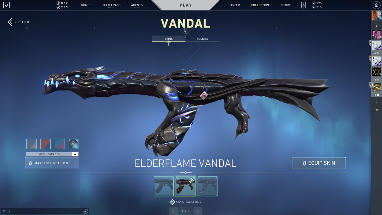 AP/ASIA/AUS | 18/18 Agents | Elderflame Vandal + Hivemind Sword ...