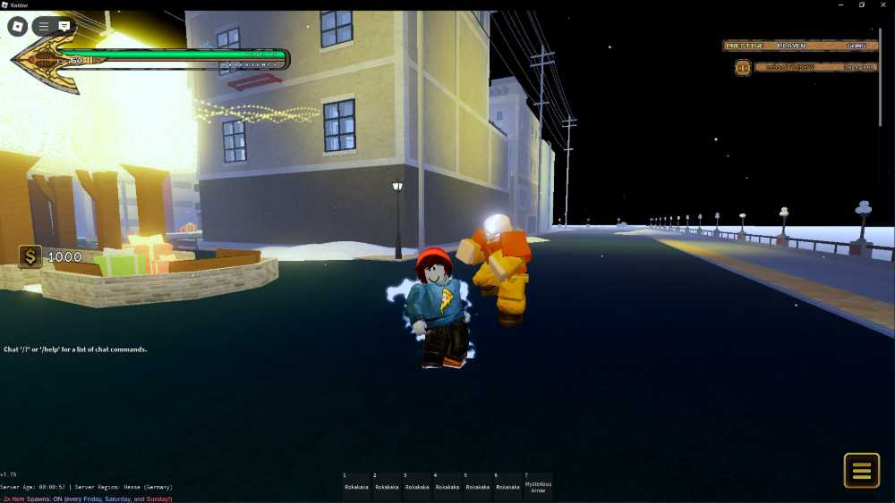 AANG (Weather Report) Limited NEW Christmas Skin YBA -- BEST PRICE