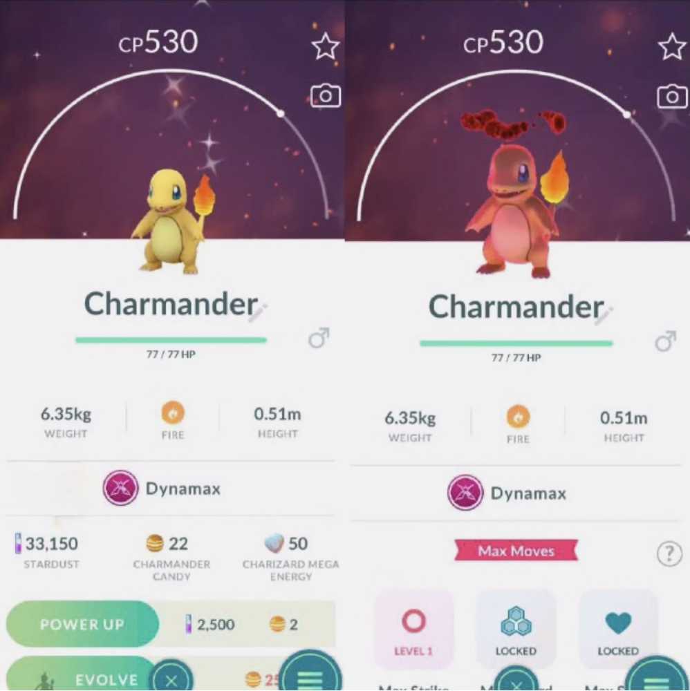 Shiny Dynamax Charmander Trade 20 000 Or 1m Stardust Fast Delivery Read Description