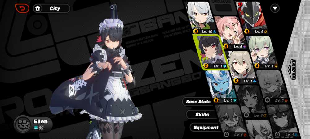 ASIA LV 8 | ELLEN + WEAPON DEEP SEA VISITOR + RINA | FEMALE | ALL UNSET