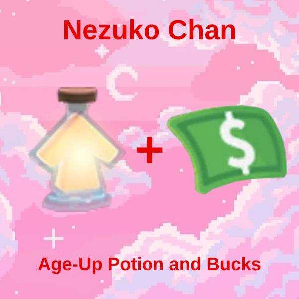 [Adopt Me] 57x Age-Up Potion + 42K Bucks