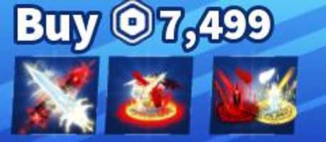 Blade Ball - Dual Eternal Greatsword(7499R) Fast Delivery [GIFT ONLY]