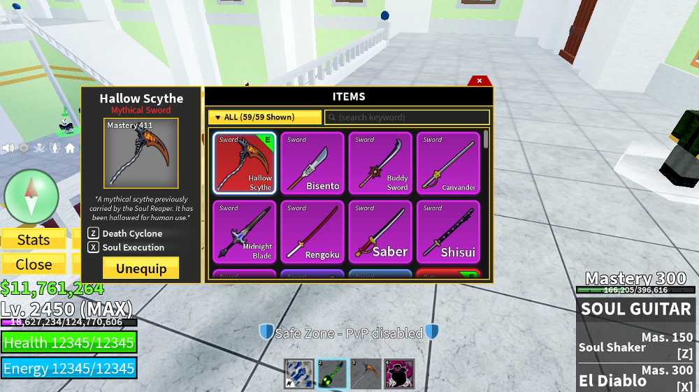 Blox Fruits | Max Level Account (2450) | Shadow | 11M+ Beli | 23K ...