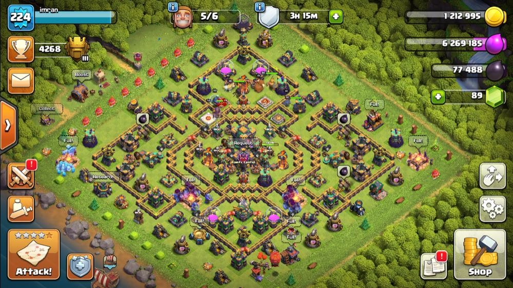 [INSTANT DELIVERY] CLASH OF CLANS NEARLY MAXED TH14 LVL 80 QUEEN,KING ...