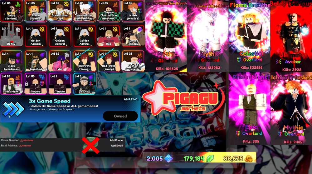 Anime Last Stand (Special discount)9 Tenjuro (Glitched)