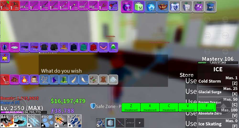 [Blox Fruits]Lvl 2550+GODHUMAN+CDK+hallow scythe+ rainbow haki+ V3Human ...