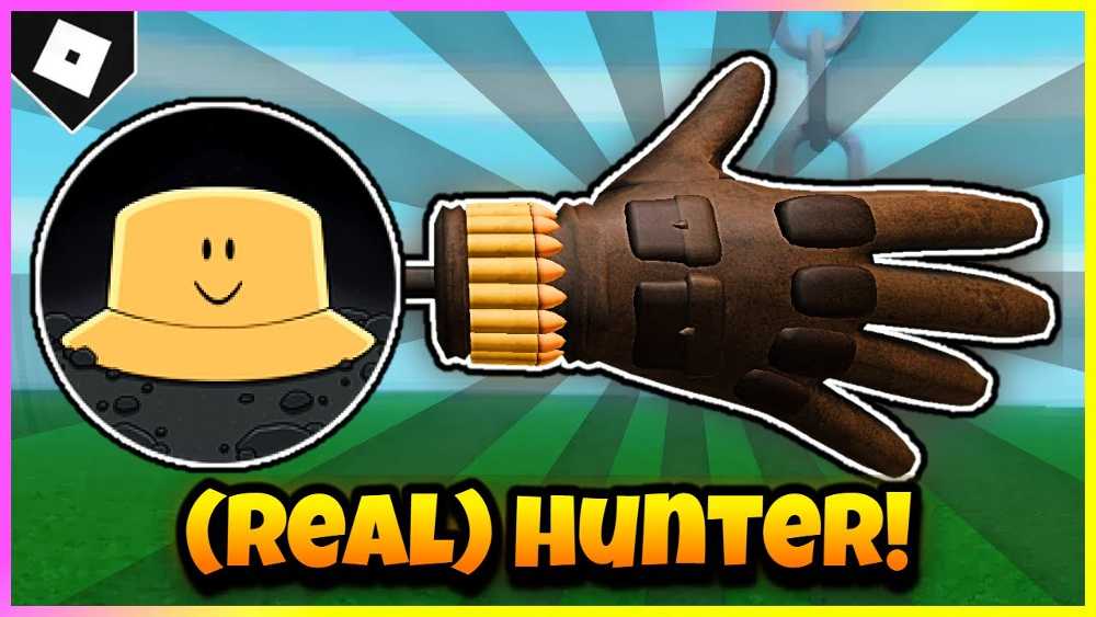 Roblox Slap Battles Avatar Glove + Relude Glove + Hunter Glove