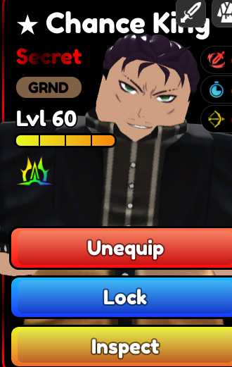 ANIME DEFENDERS - SECRET ALMIGHTY CHANCE KING [EVO] / HAKARI