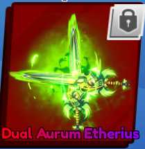 dual aurum etherius - blade ball