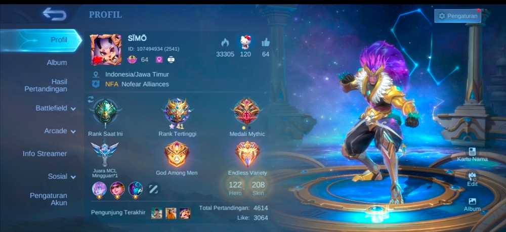 HERO 122|EMBLEM MAX|SKIN 208| EPIC LIMITED AKAI|EPIC LIMITED URANUS ...