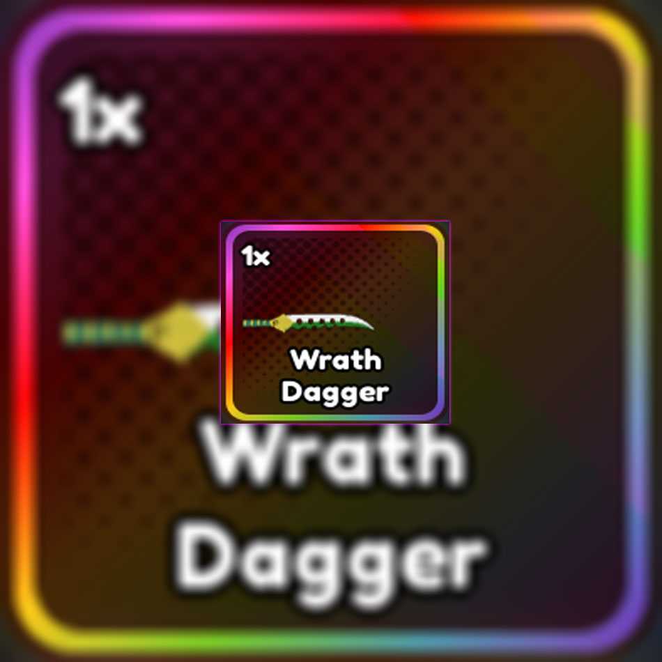 Wrath Dagger | Anime last stand