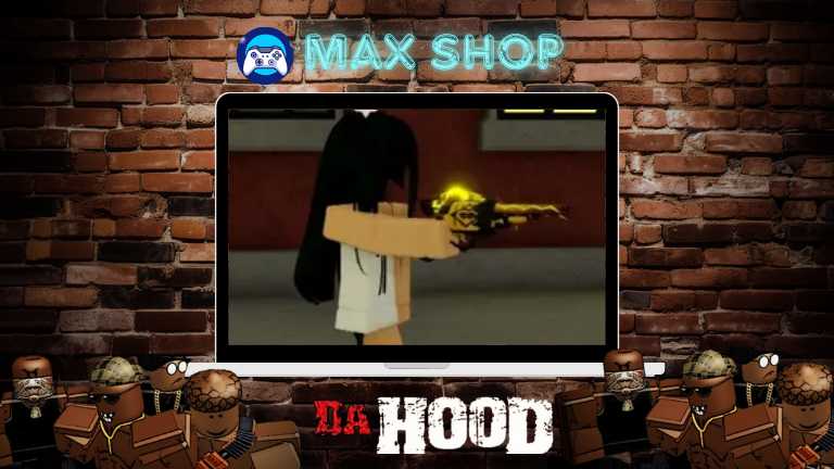 Thunder Revolver Skin - Da Hood | Best Deal