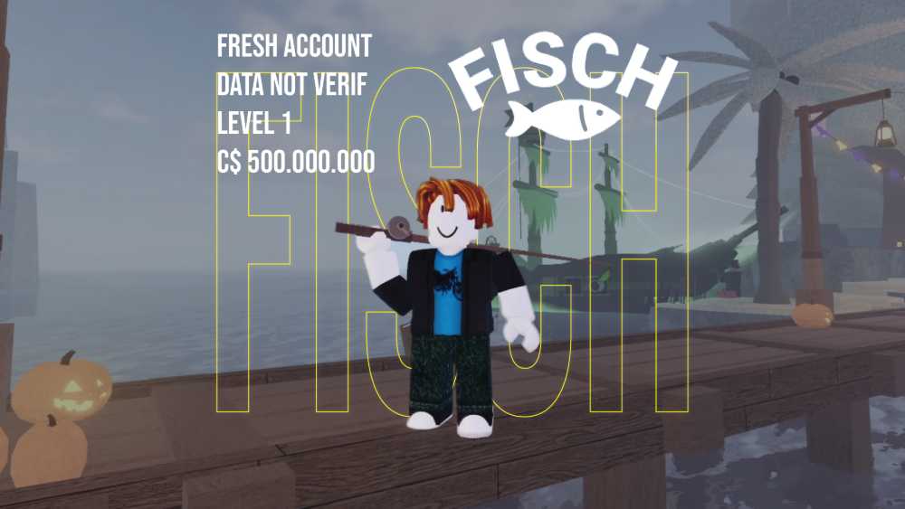FRESH FISCH ACCOUNT LEVEL 1 STARTER C$ 500.000.000 (500M) DATA NOT VERIFIED